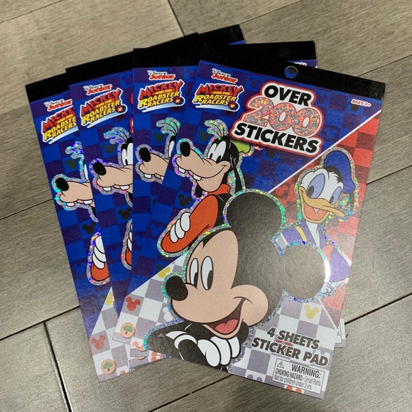 Toys | Mickey Mouse Roadster Racer Stickers | Poshmark
